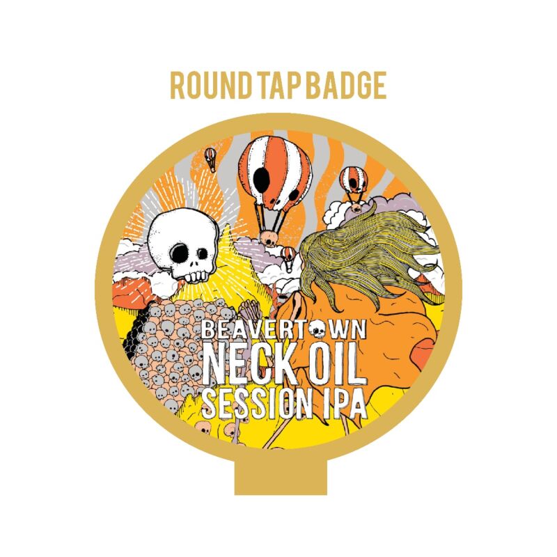 Beavertown Neck Oil Tap Badge